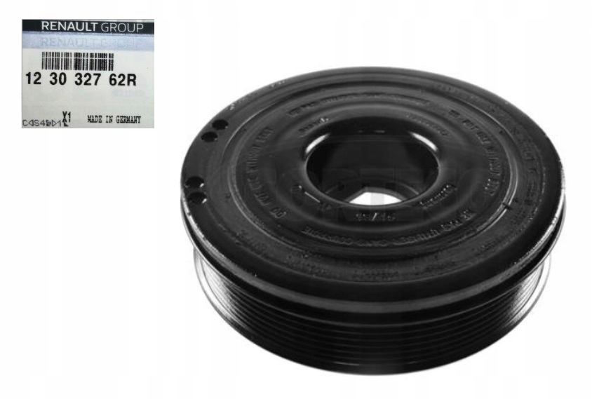 Renault OE 123032762R koło pasowe, wał korbowy - porównaj ceny - Allegro.pl
