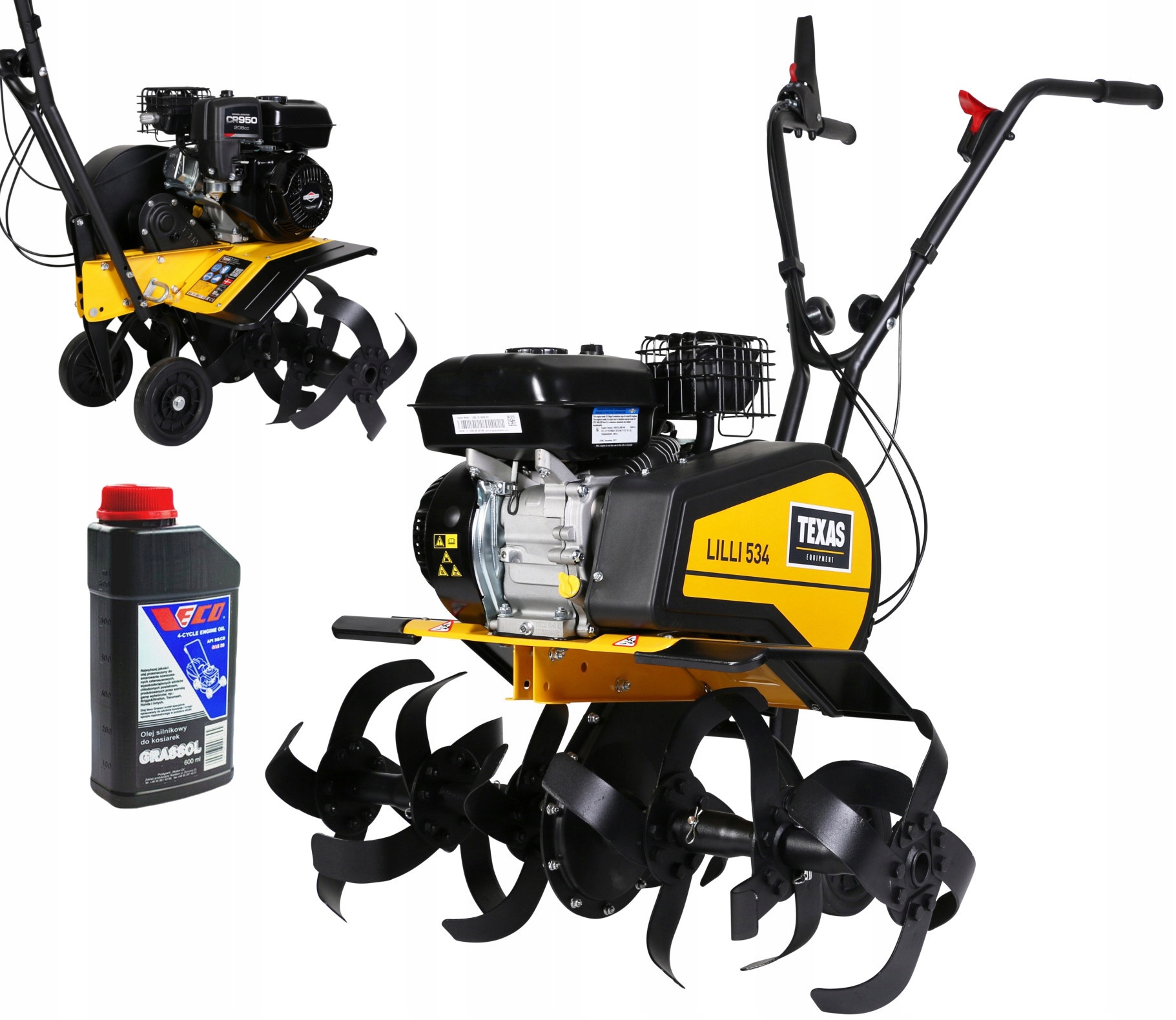 GLEBOGRYZARKA SPALINOWA TEXAS 208cc TXG 534B 85cm KULTYWATOR 5,7KM MOCNA+ O (5708906917631 ...