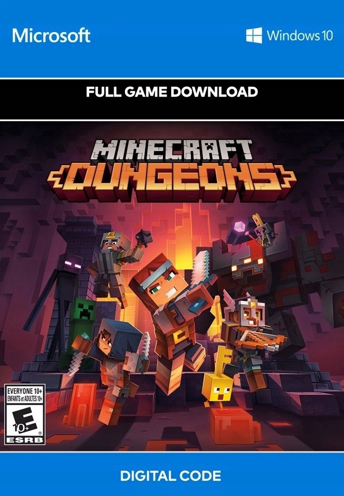 MINECRAFT DUNGEONS + LAUNCHER PL PC KLUCZ MICROSOFT STORE - Stan: Nowy ...
