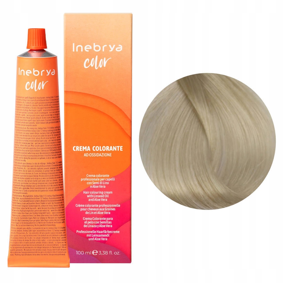 INEBRYA COLOR 12.00 FARBA DO WŁOSÓW 100ML (8033219168850) • Cena ...
