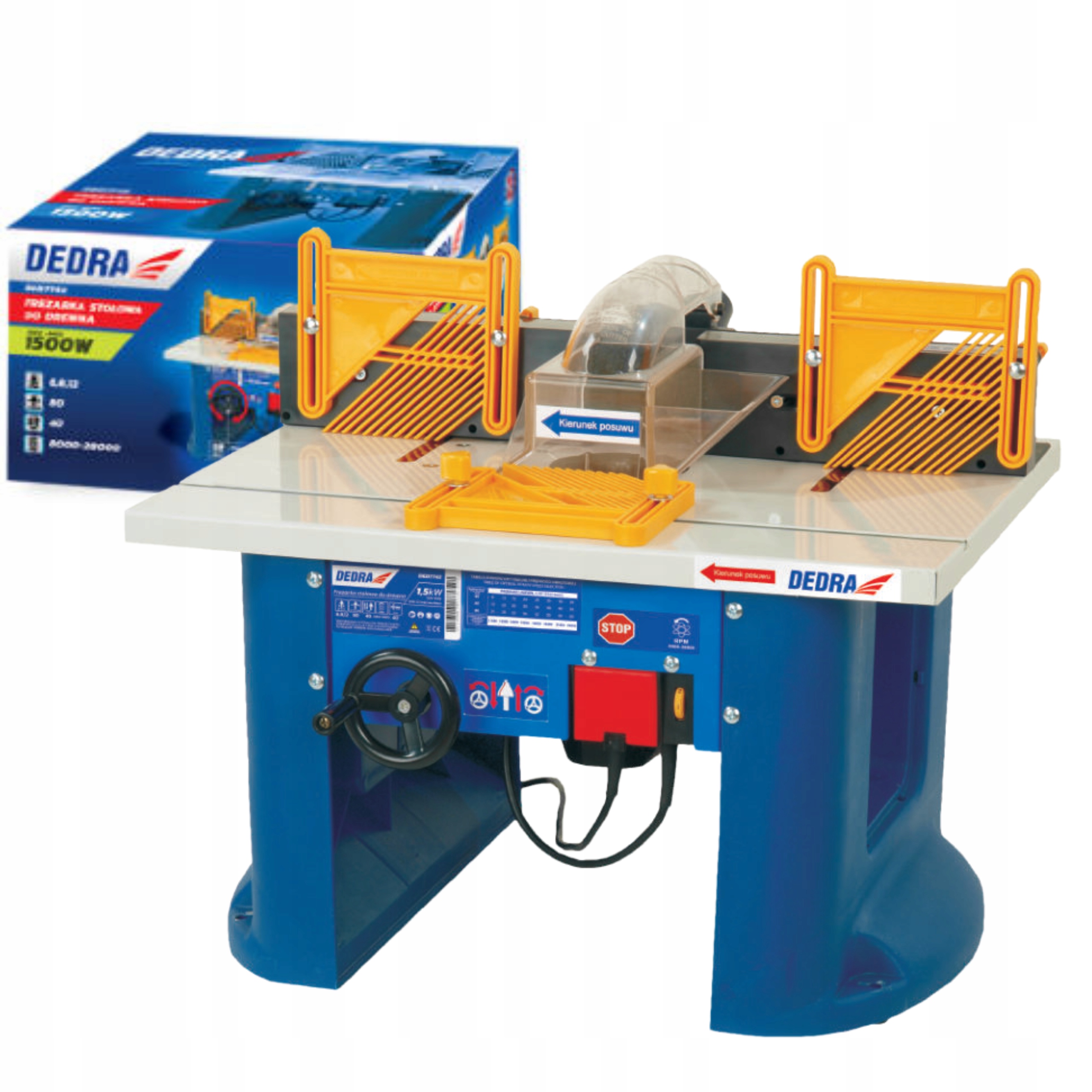 FREZARKA STOŁOWA DO DREWNA 1500W 7742 DEDRA (DED7742) • Cena, Opinie ...