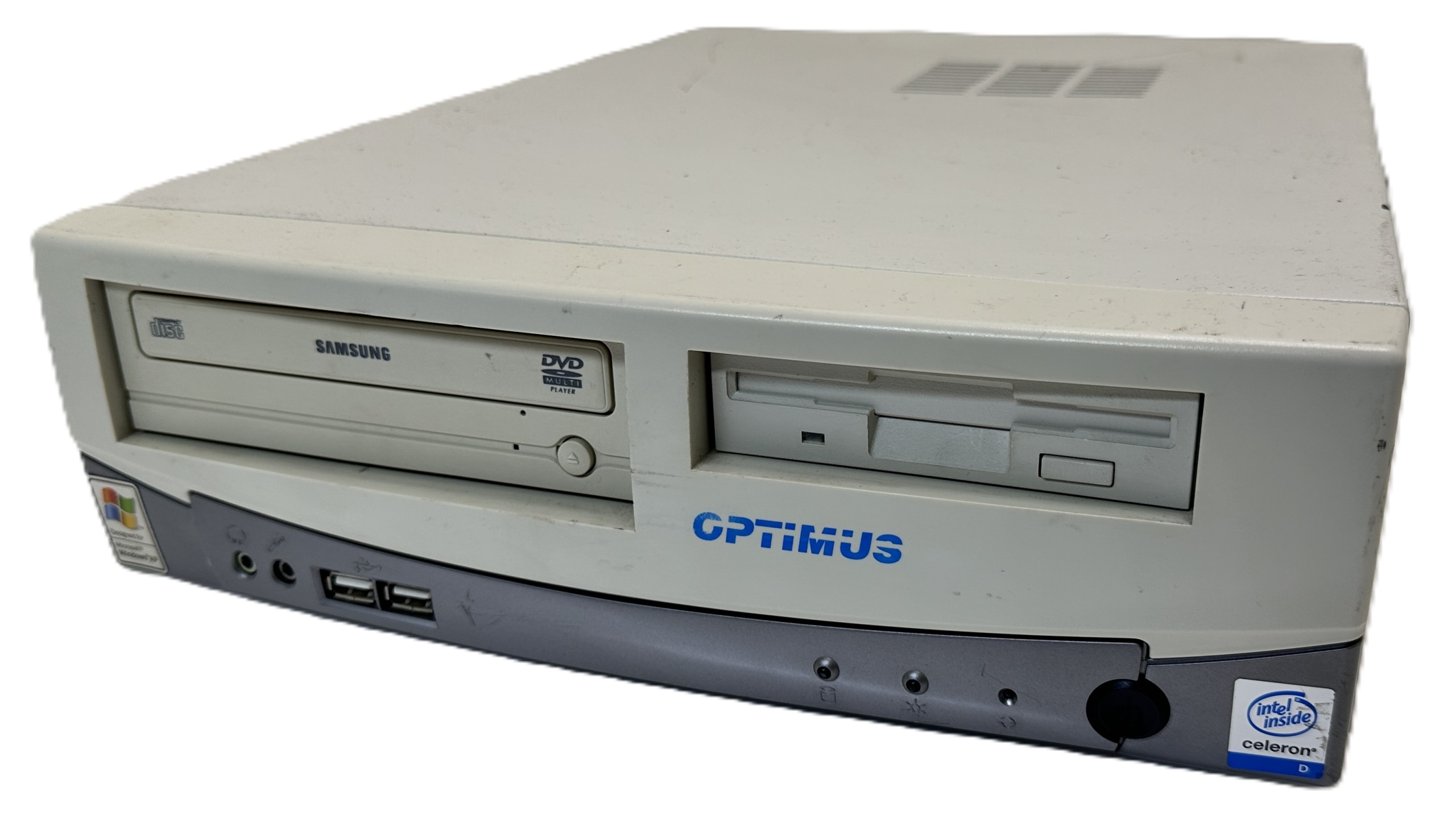 Retro Komputer PC OPTIMUS OPTITECH DXC2660 Slim Celeron D 256MB - Sklep ...