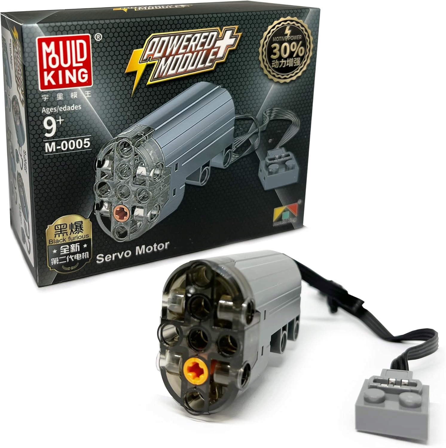 MOULD KING M-0005 SILNIK ELEKTRYCZNY SERVO MOTOR POWER FUNCTIONS ...