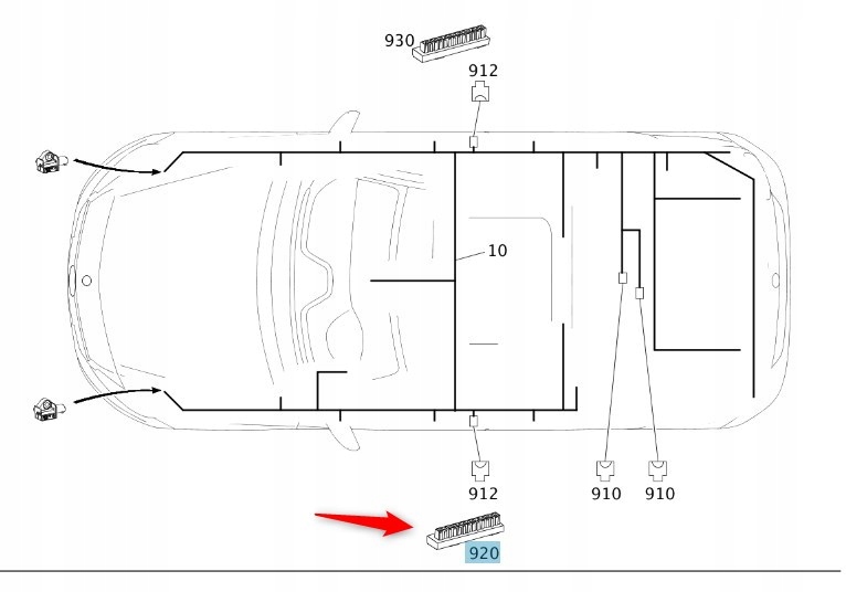 ROZDZIELACZ ZASILANIA MERCEDES A0009820012 • Cena, Opinie - Allegro
