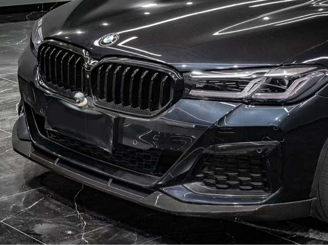 SPOILER SPLITTER PRZÓD BMW G30 G31 LIFTING CARBON KAMEX-G30 SPOILER ...