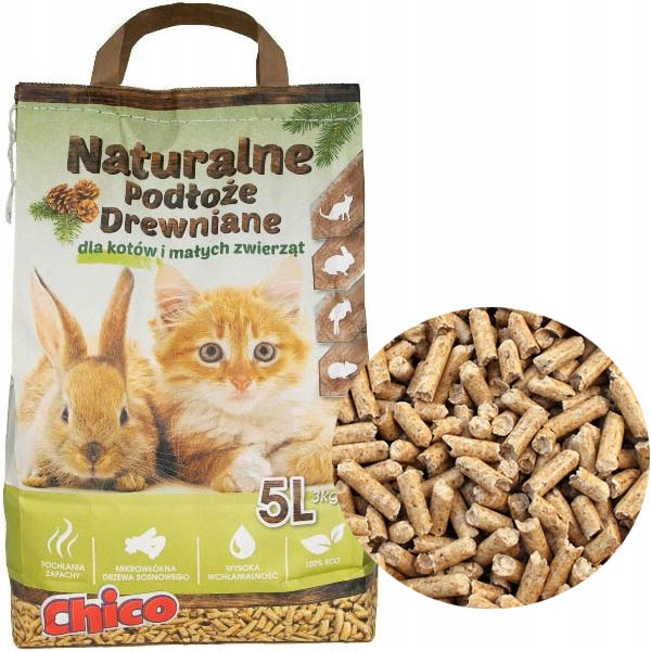 Żwirek dla kota królika świnki Pelet drewniany 5l 13776269983 - Allegro.pl Żwirek dla kota królika świnki Pelet drewniany 5l 13776269983 - Allegro.pl