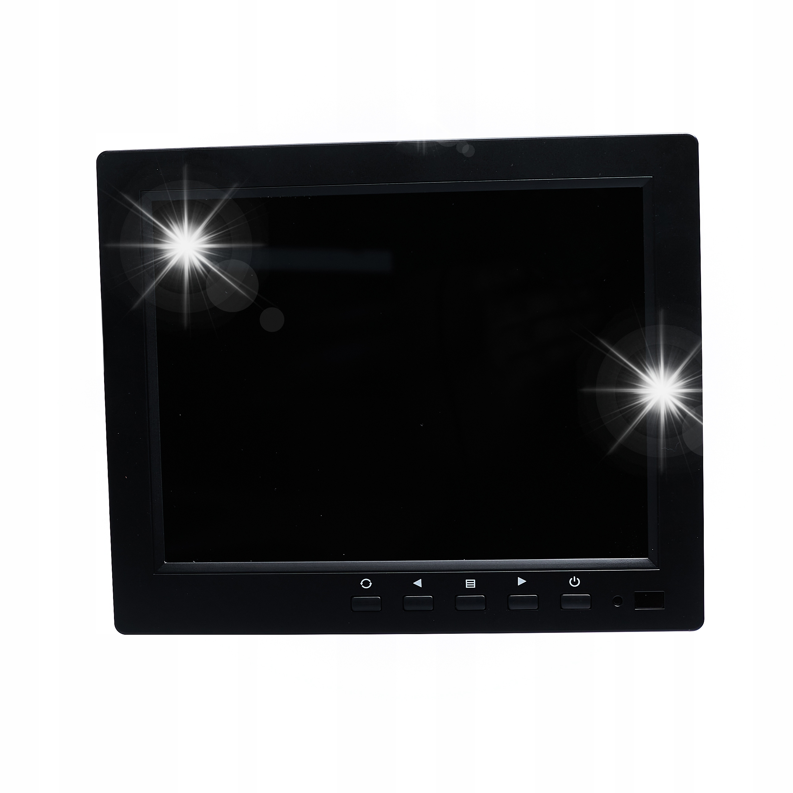 WYŚWIETLACZ MONITOR EKRAN LCD DO MIKROSKOPU 8 CALI HDMI VGA AV BNC ...