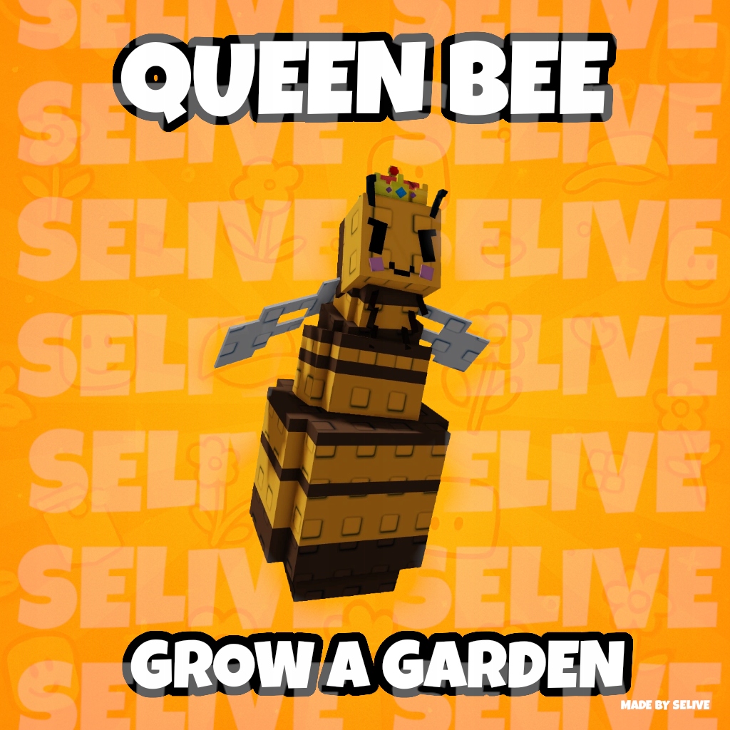 Queen Bee | Pet | Grow A Garden | GaG | Roblox - Stan: Produkt cyfrowy ...