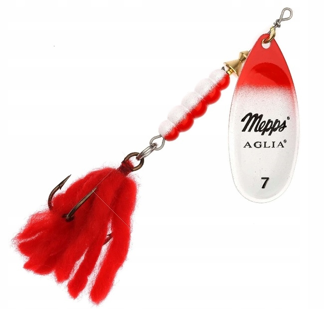 MEPPS AGLIA No.7 MAGNUM RED WHITE SILVER THE ORYGINAL PACKED WORLD'S #1 ...