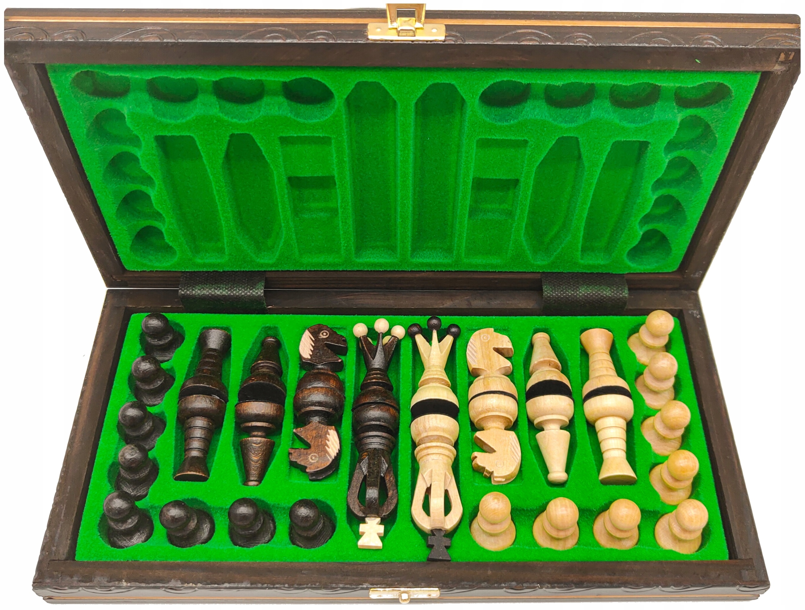 Szachy DREWNIANE klasyczne PRODUCENT - DLA DZIECI - Stan: nowy 162 zł ...