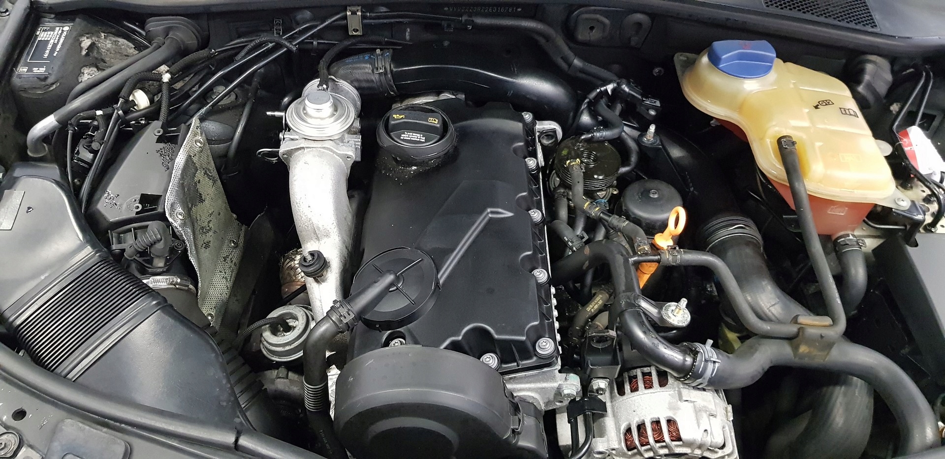 VW PASSAT B5 LIFT SILNIK 1.9 TDI 130KM 96kW SŁUPEK AVF VW PASSAT B5 ...