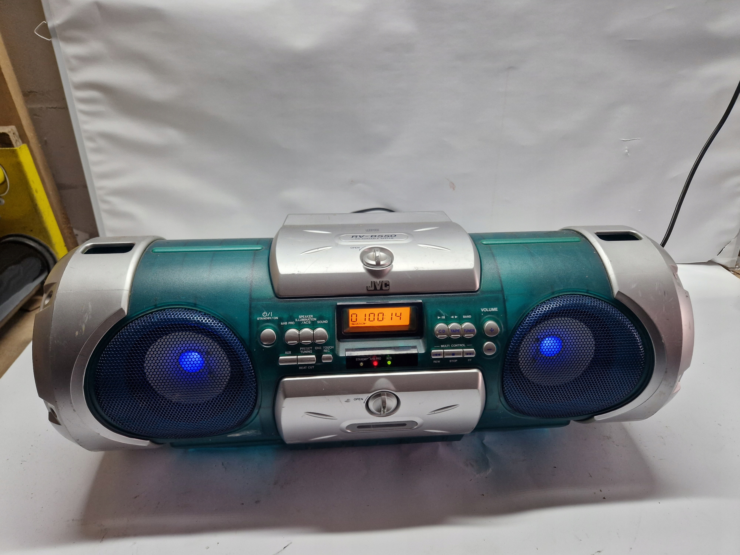 Boombox JVC RV-B550 - Sklep, Opinie, Cena w Allegro.pl