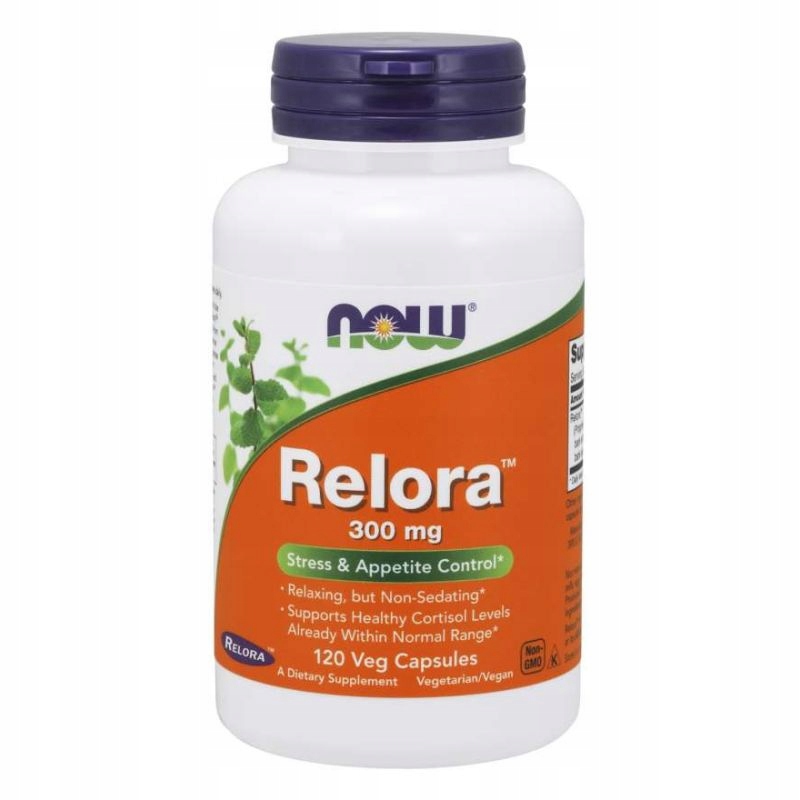 NOW FOODS Relora 300 mg (120 kaps.) 15518086230 - Allegro.pl
