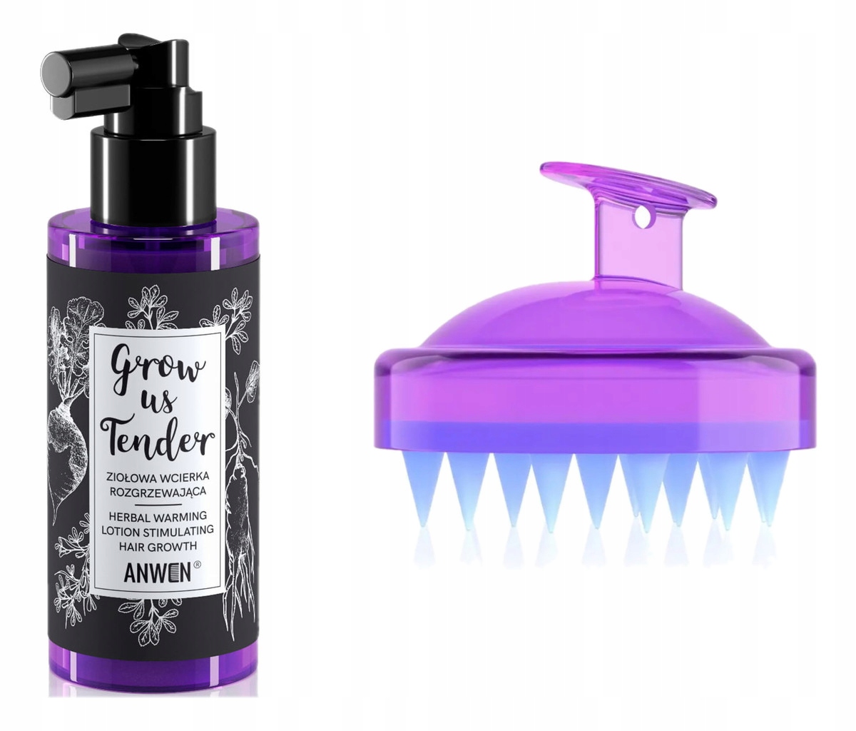 Anwen Grow me tender wcierka + masażer 150ml (0885743228436) • Cena ...