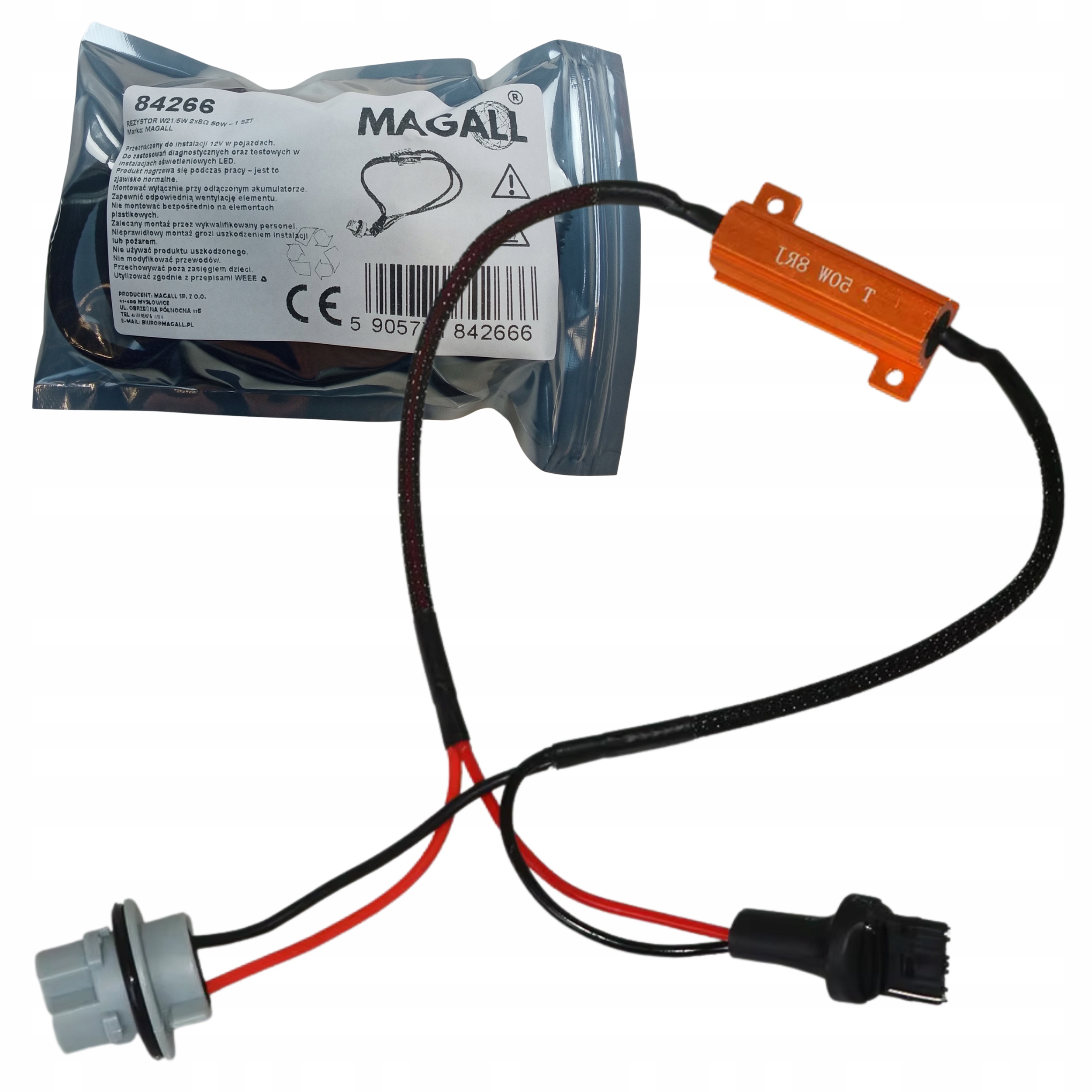 CANBUS rezistor W21W T20 (7440) 12V – adaptér Plug&Play LED MAGALL ...