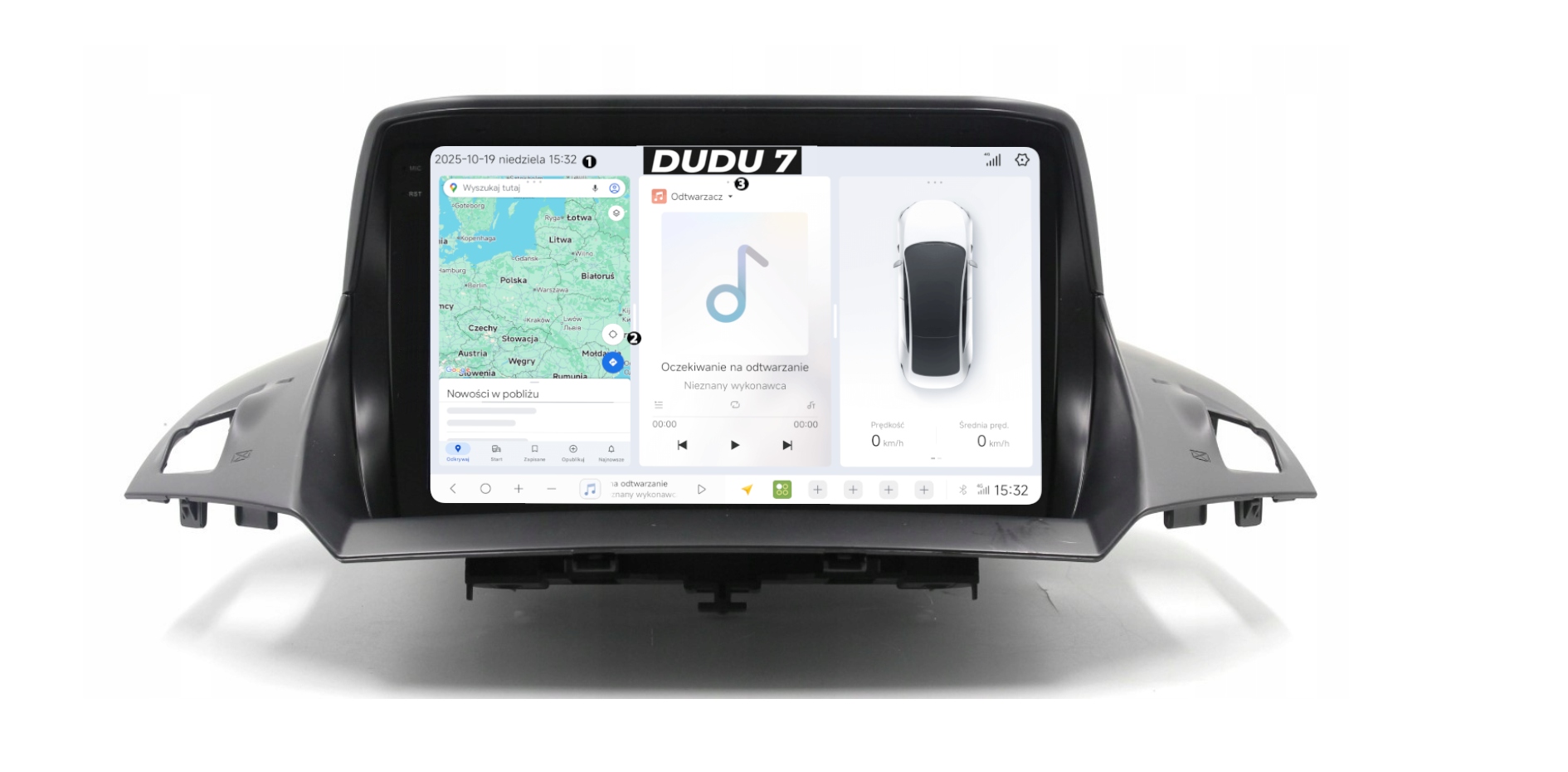 DUDUAUTO AUTORÁDIO S NAVIGACÍ PRO FORD C-MAX 2010-2014 ANDROID DUDU7 QLED 12GB, (5905538321205 ...
