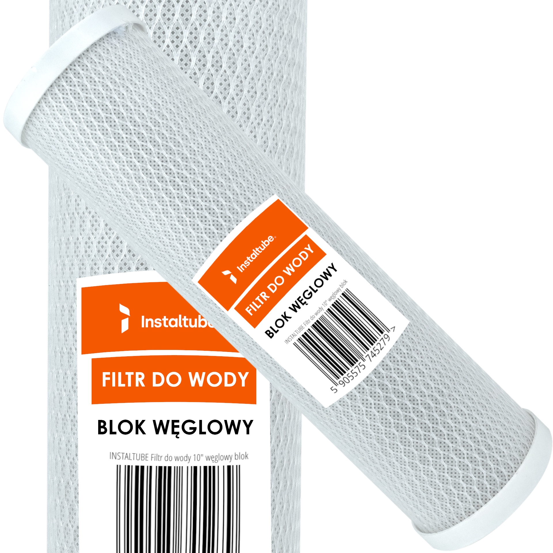 FILTR WSTĘPNY DO WODY WKŁAD WĘGLOWY 10" WKŁAD DO FILTRA FILTR WĘGLOWY ...