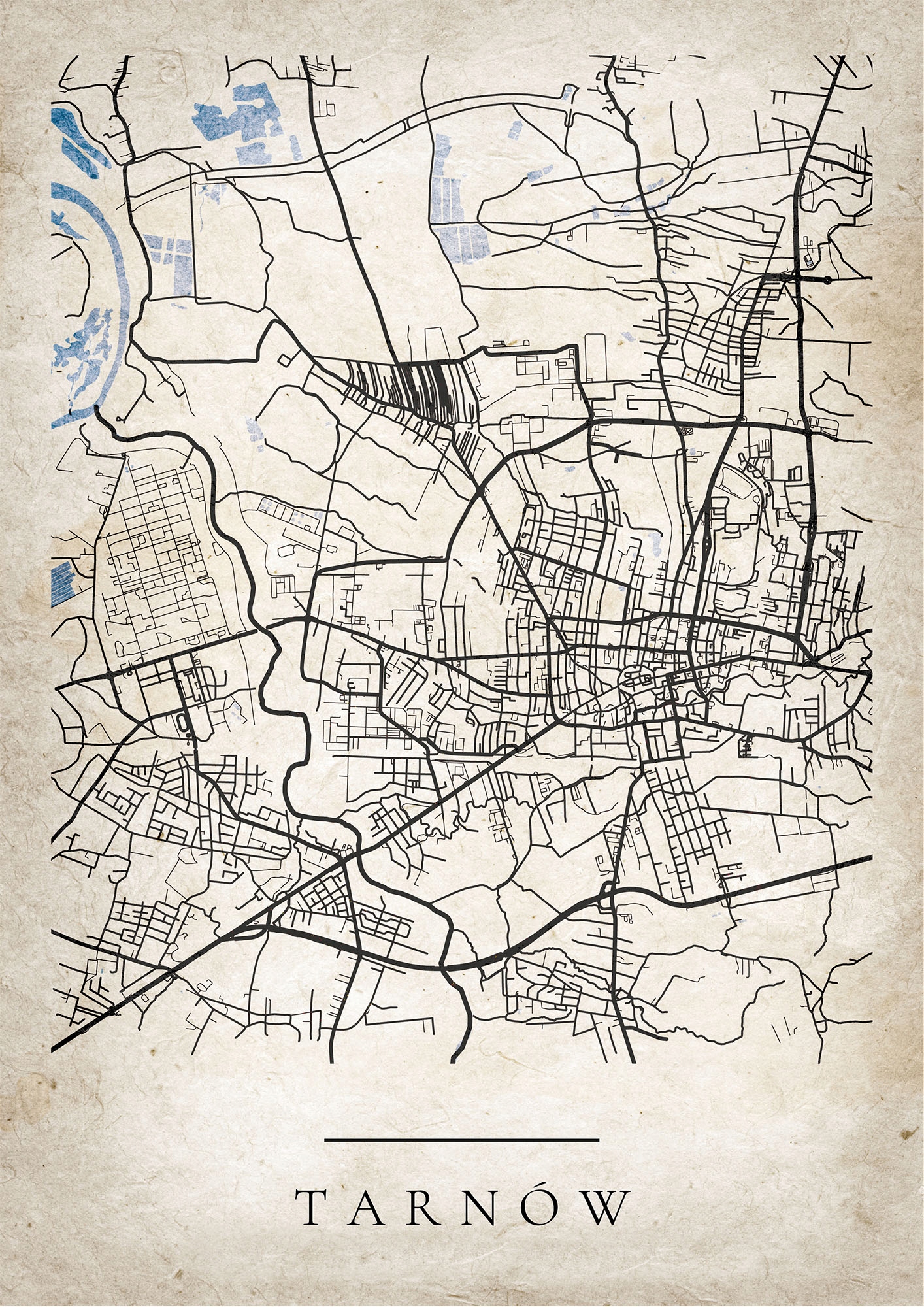 Plakat Mapy style bez ramy 30 x 40 cm • Cena, Opinie • Plakaty ...