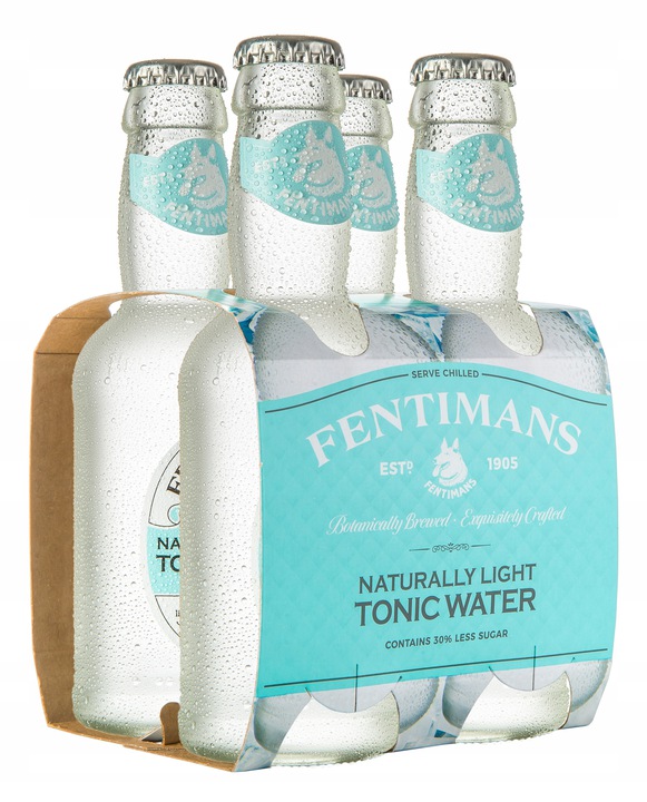 Fentimans Light Tonic Water 200ml x4 tonik premium (5029396739047 ...