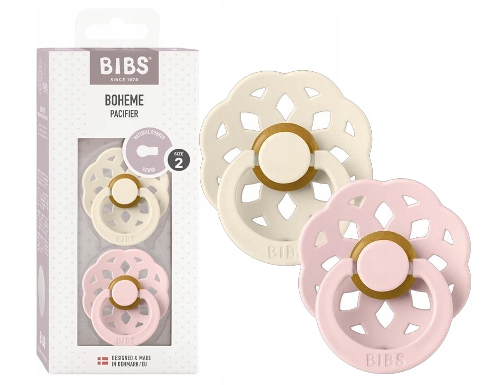 BIBS BOHEME SMOCZEK USPOKAJAJĄCY 6+ KAUCZUK 2PAK M 13848904087 - Allegro.pl