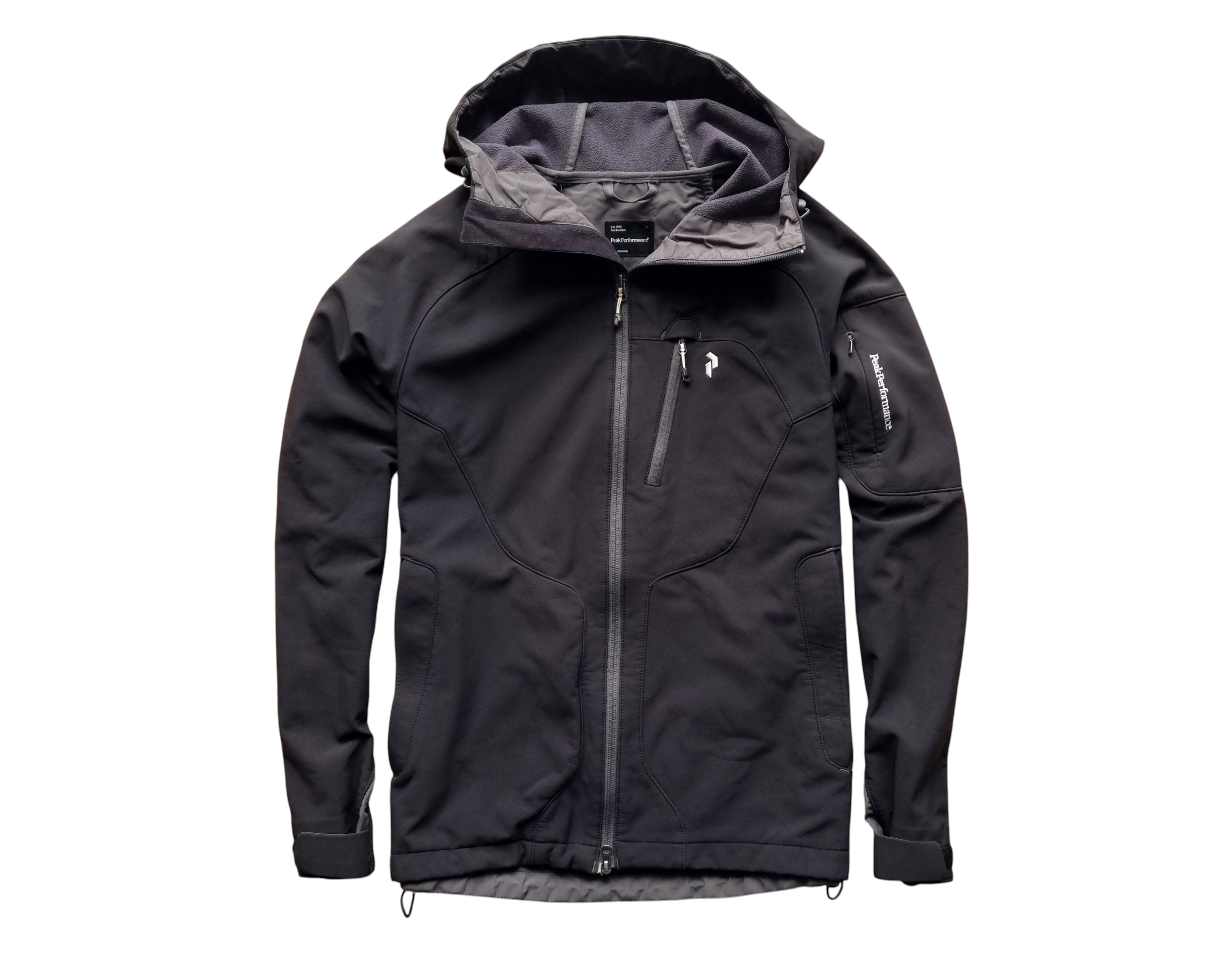 PEAK PERFORMANCE Man Hipe Softshell Jacket Męska Trekkingowa Kurtka L ...