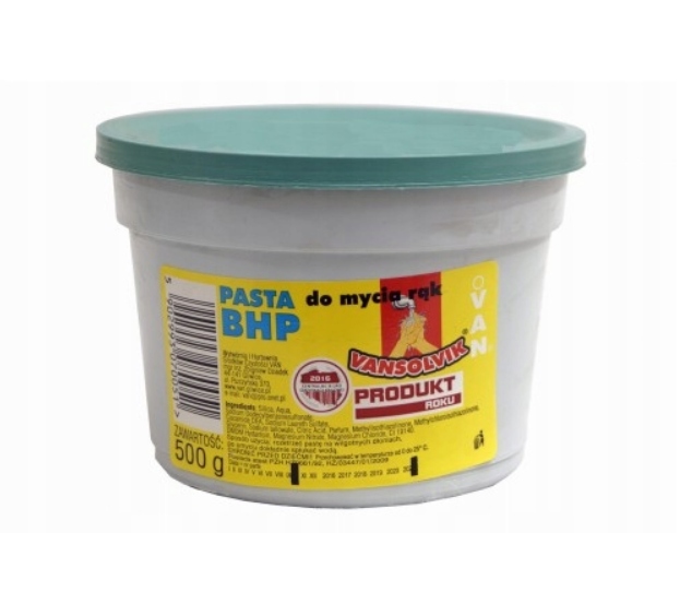 Pasta BHP do rąk piaskowo-mydlana Van Solvik 500g 0,5kg 5902993070051 ...