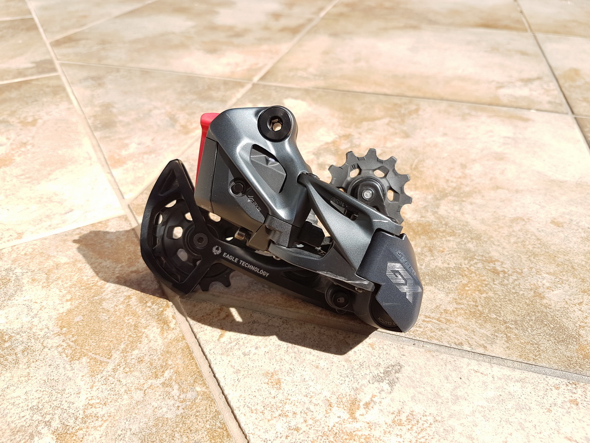 przerzutka tył SRAM GX Eagle AXS, 12-speed, Lunar - 0710845864339 ...