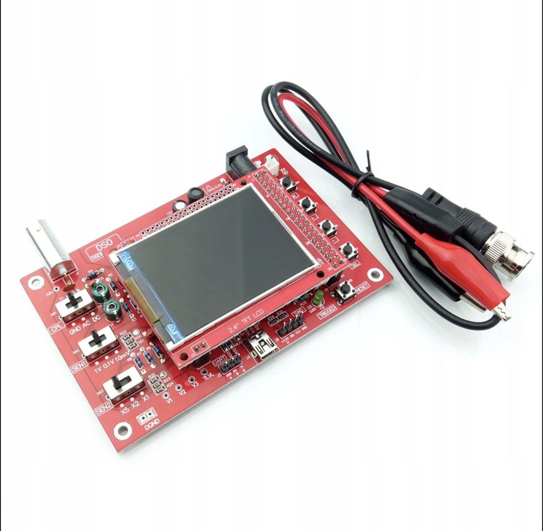 Oscyloskop DSO138 LCD 2.4" TFT zmontowany • Cena, Opinie - Allegro