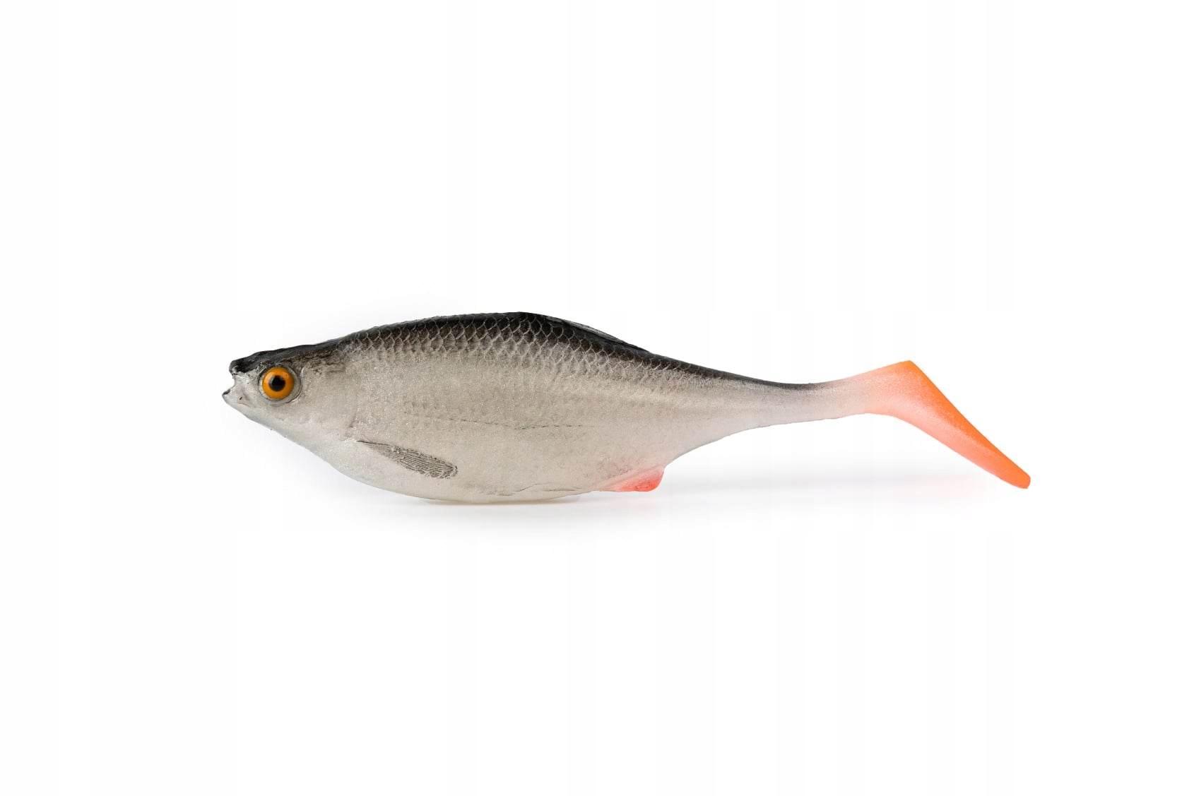 GUMA PRZYNĘTA ALPHA REAL FISH PŁOĆ 9cm NATURAL NA SZCZUPAKA OKONIA ...