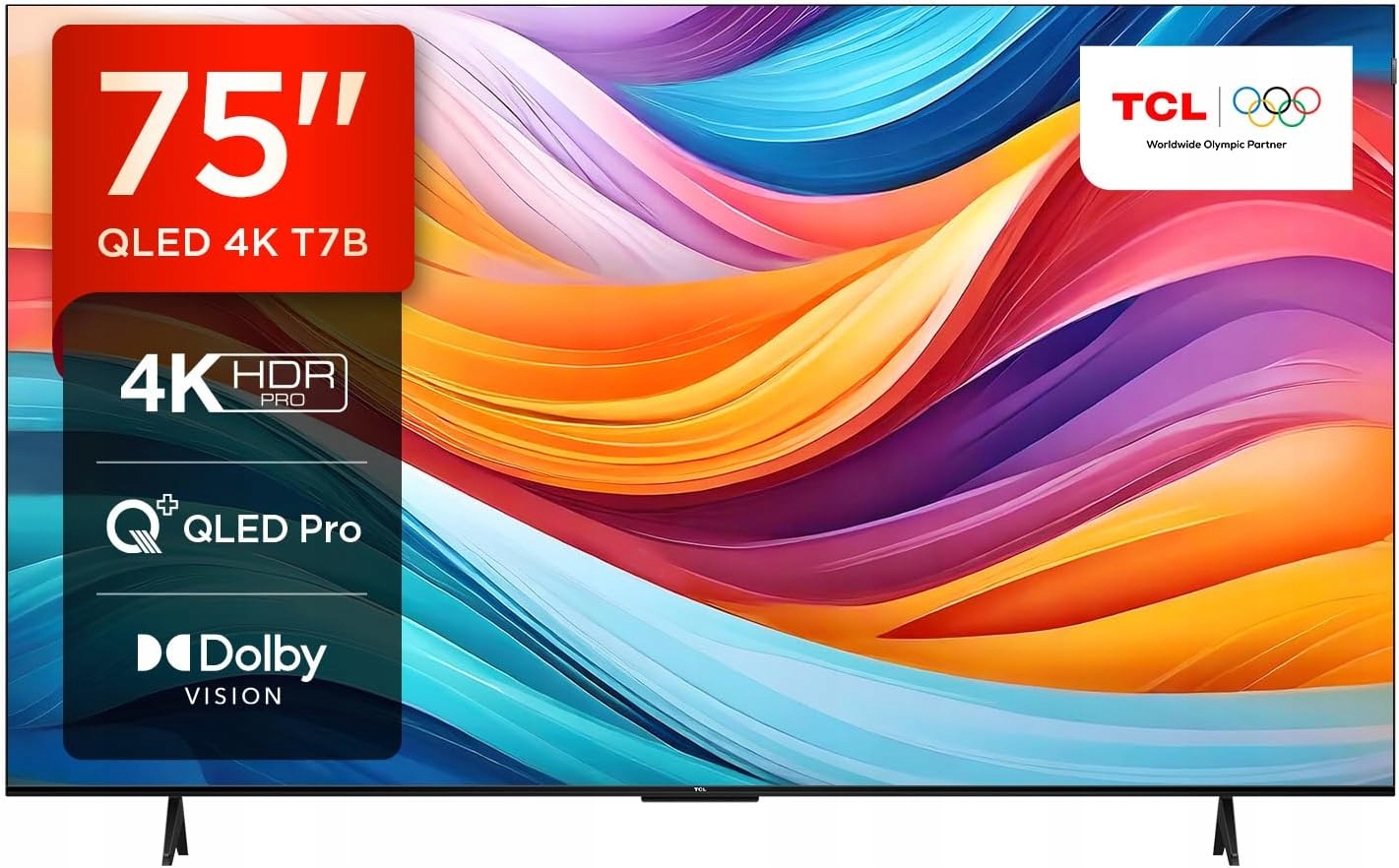 Telewizor TCL 75T7B 75" QLED Pro 4K HDR UHD Smart TV DVB-T2 Game Master 3.0 - Sklep, Opinie ...
