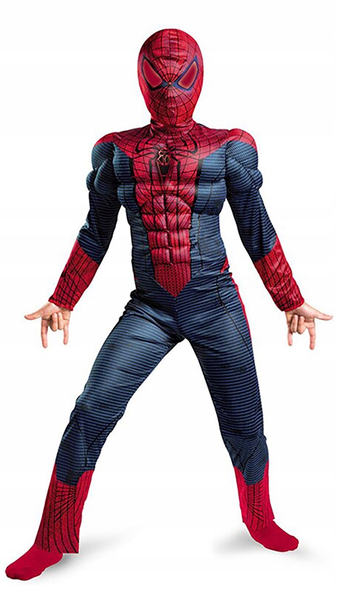 Kostium Spider-Man r. 110-116 • Opinie - Allegro