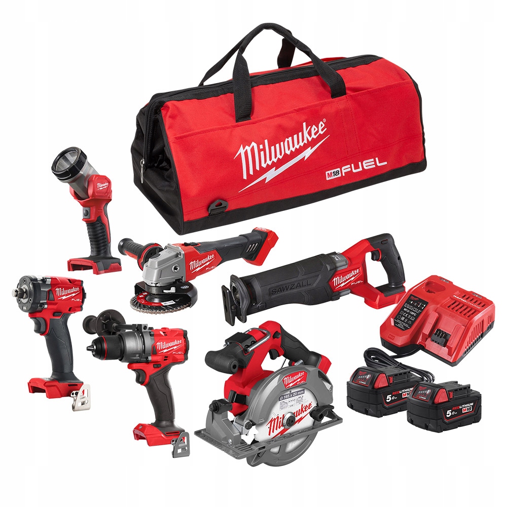 Zestaw MILWAUKEE M18 Powerpack: POWERPACK 18 V Set | M18 FPP6H3-502B ...