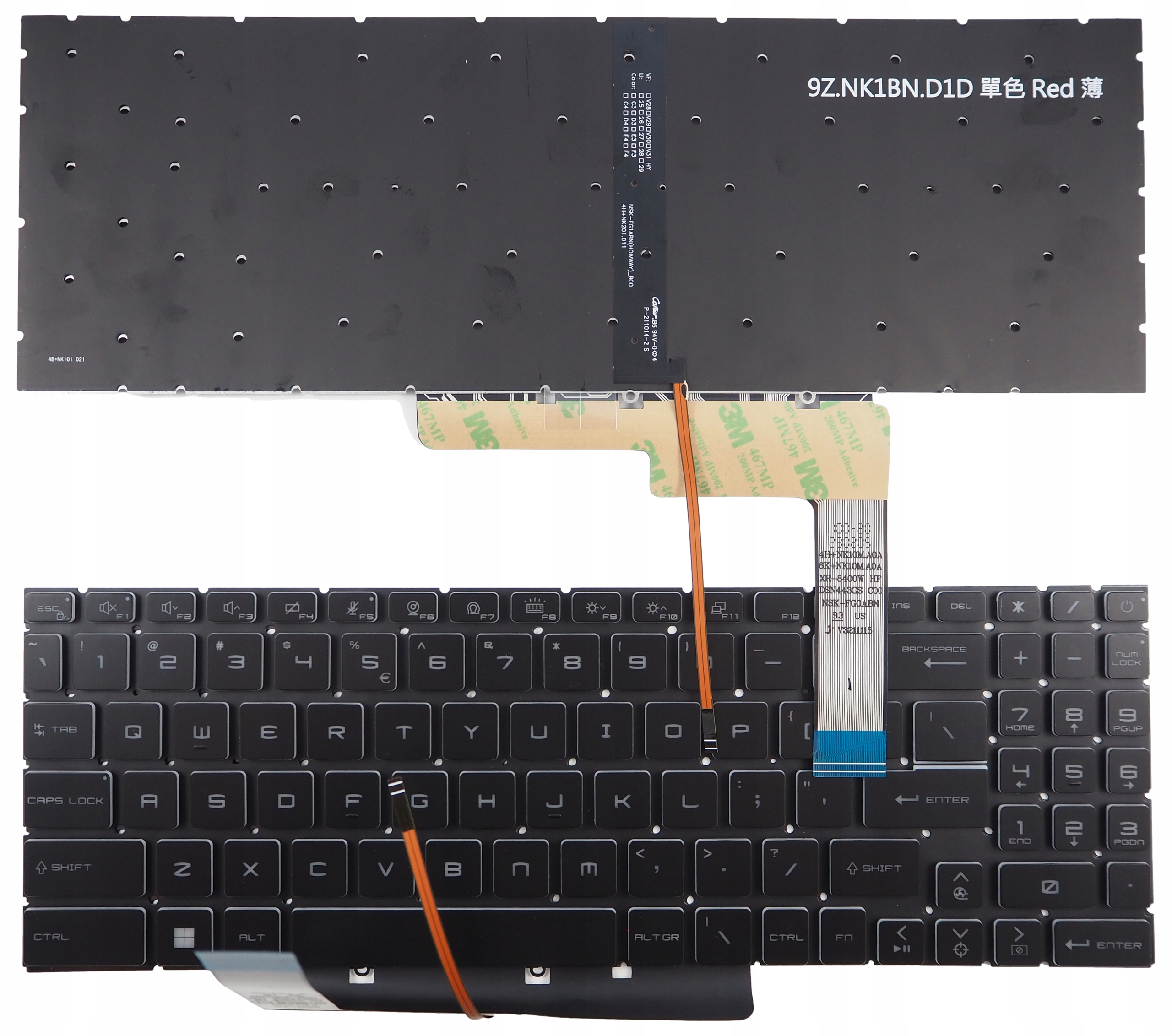 KLAWIATURA do MSI Katana GF66 GF76 Pulse MS-1581 MS-1582 / LED w wrocław - Sklep, Opinie, Cena w ...