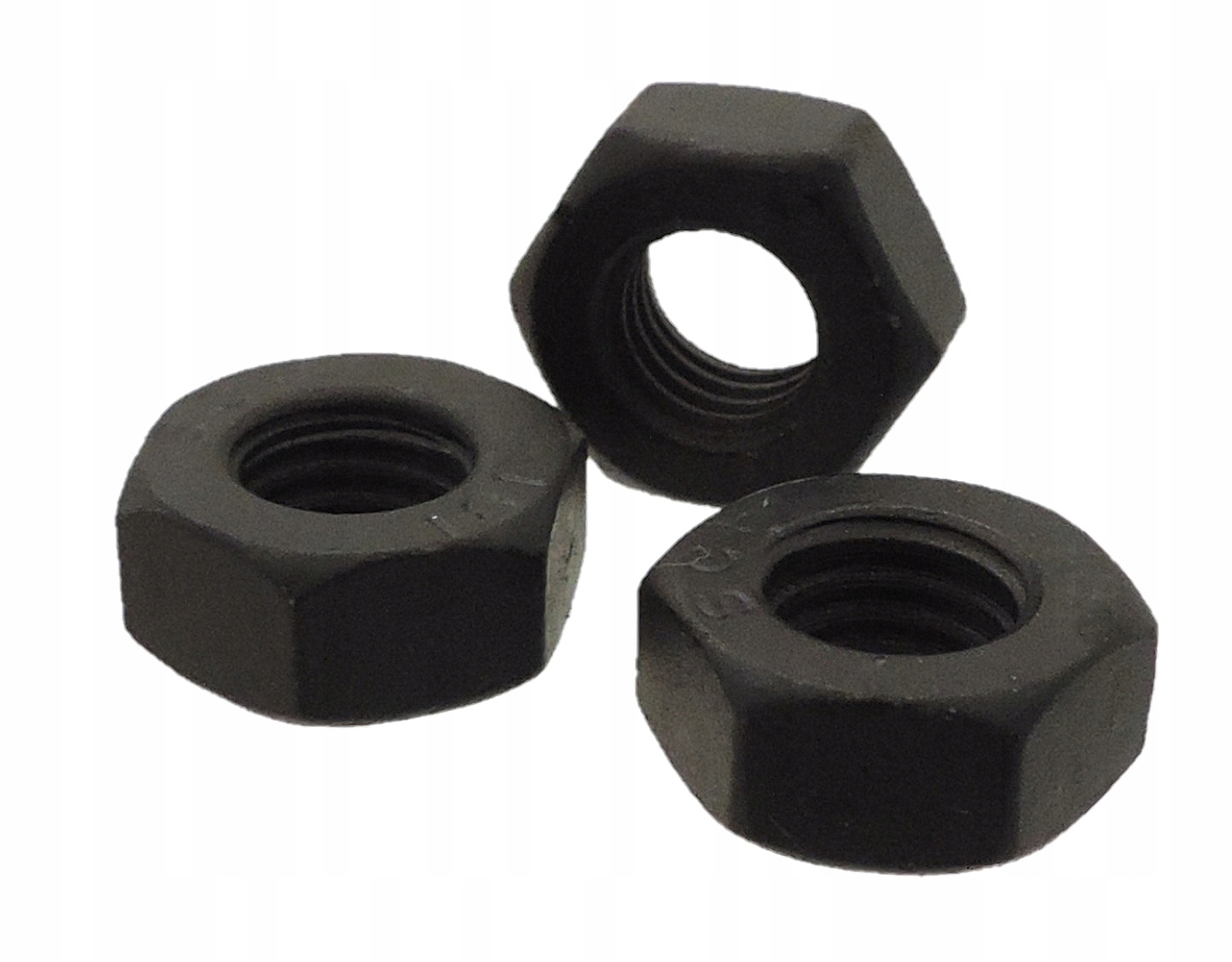 Matice M6 šestihranná kl. 8 DIN-934 pozink vločková Černá 100ks za 63 ...