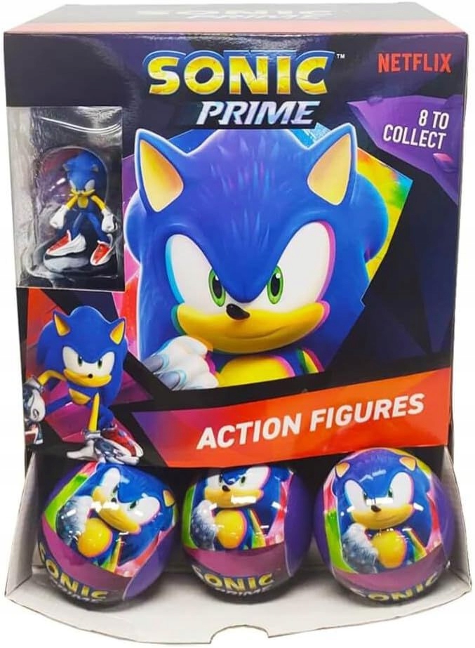 P.M.I. - Sonic Prime - Capsule Articulated - 1 Pack (S1) Action Figure ...