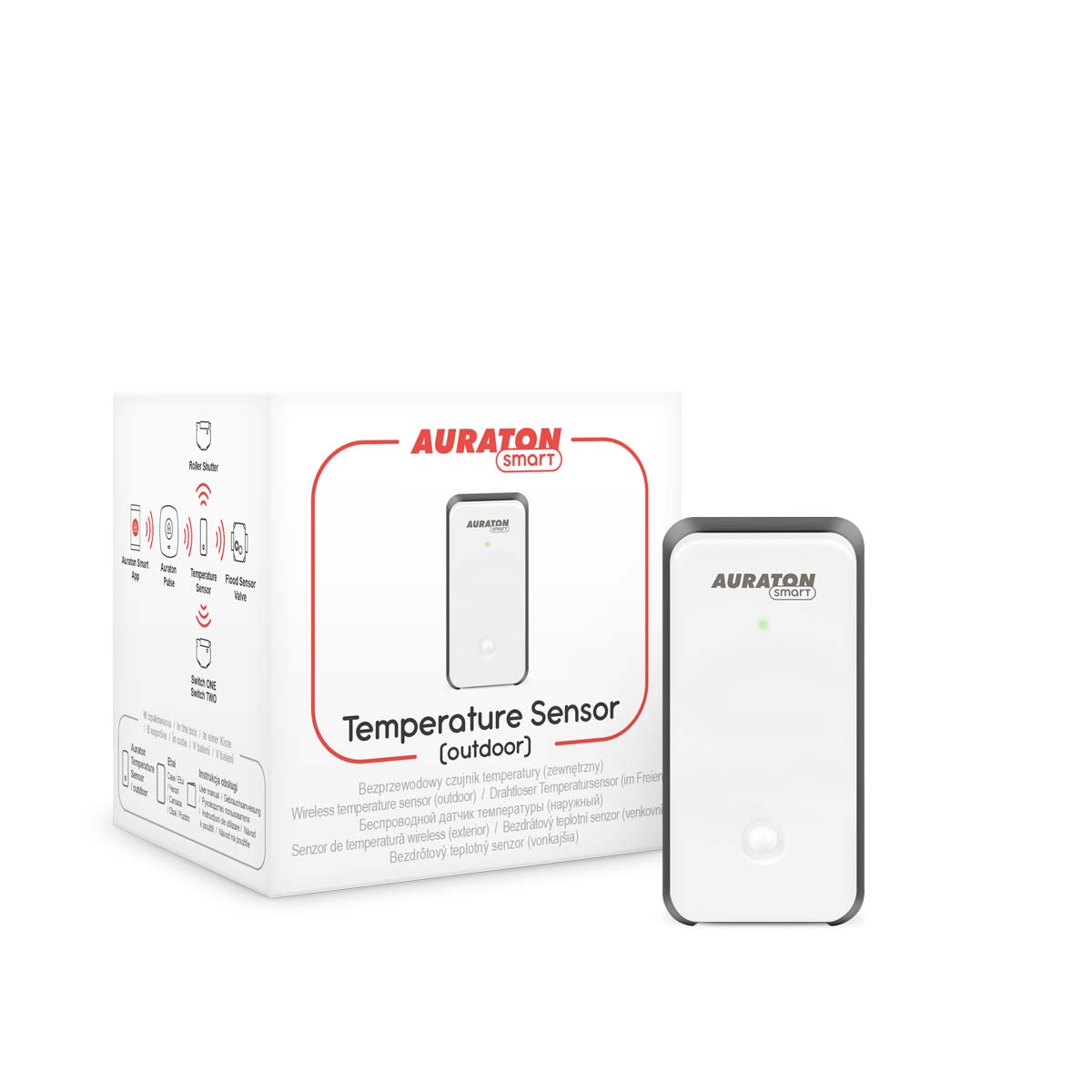 Auraton Smart Temperature Sensor Outdoor (5907634882390) • Cena, Opinie ...