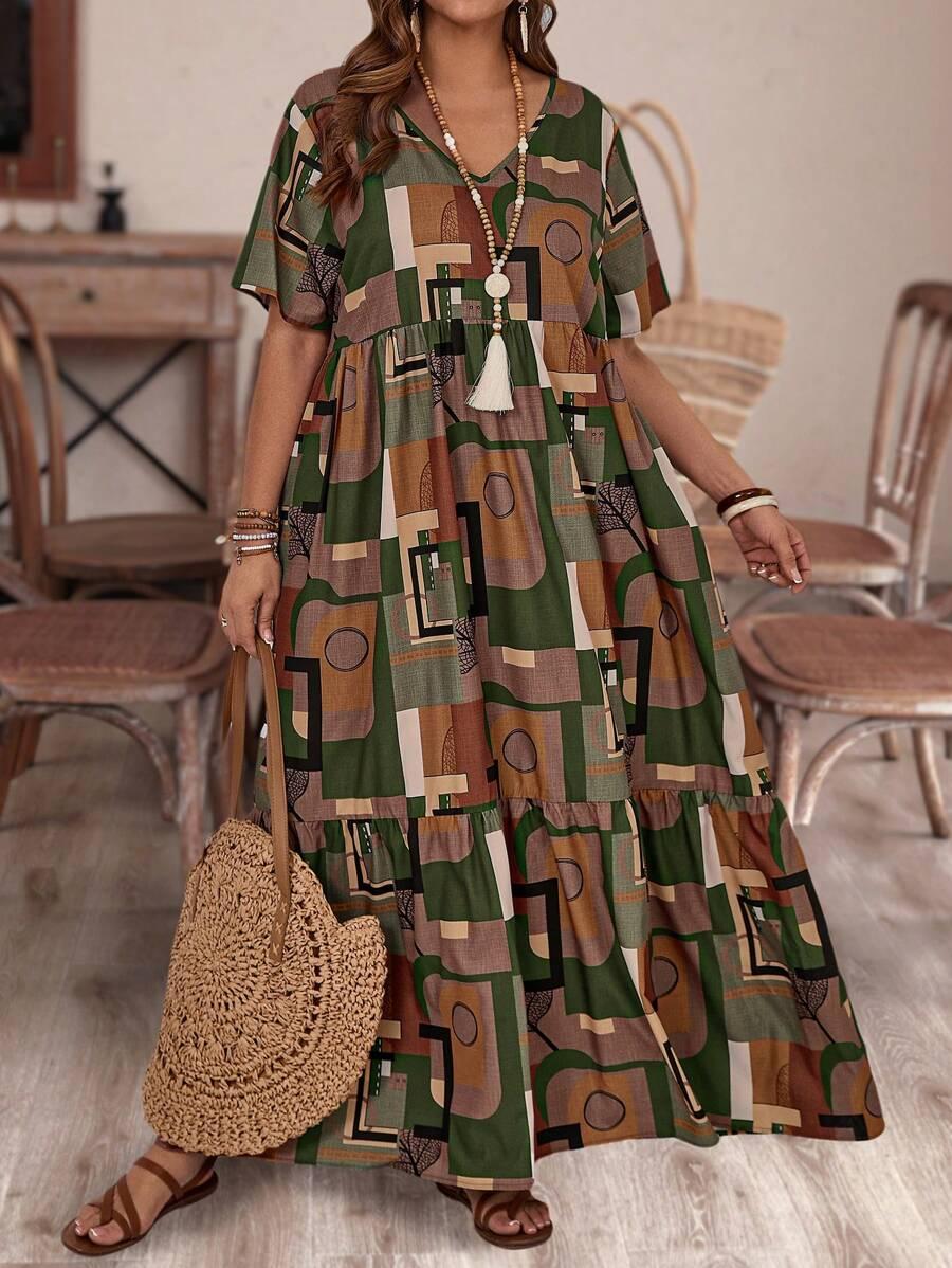 Emery Rose sukienka na co dzień klasyczna maxi rozmiar 48 • Cena ...