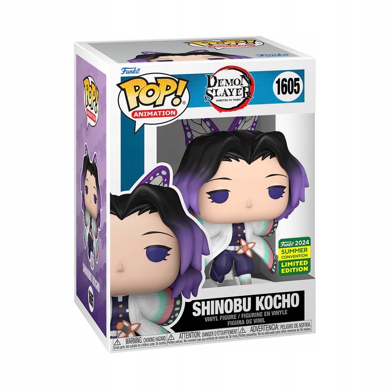 Funko POP Demon Slayer Shinobu Kocho 1605 SDCC 16518106057 - Sklepy ...