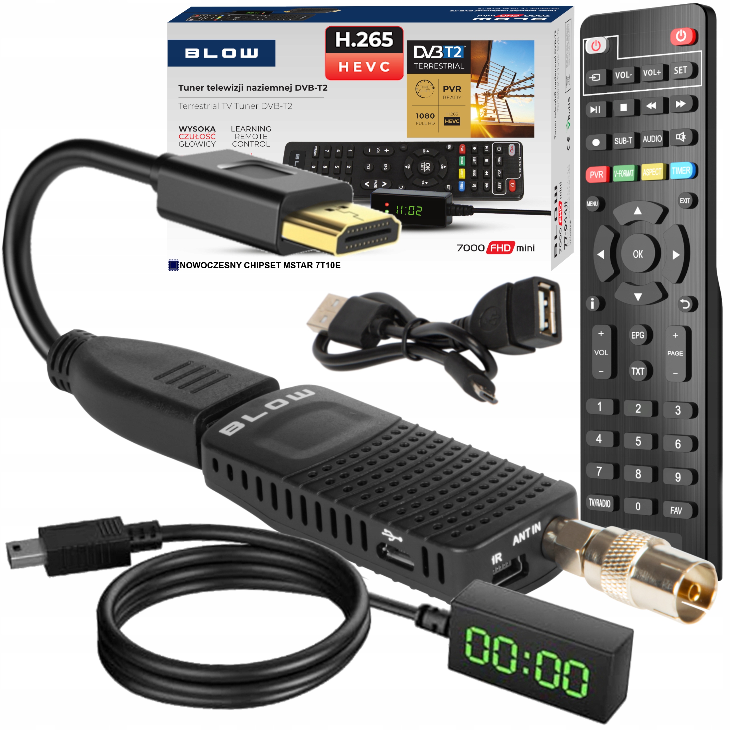 Tuner digitální TV set-top box HD DVB-T2 HDMI H.265 HEVC za 689 Kč ... Tuner digitální TV set-top box HD DVB-T2 HDMI H.265 HEVC za 689 Kč ...