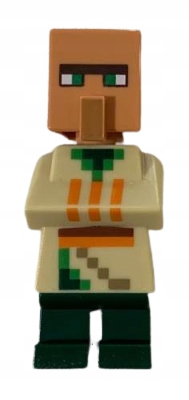 Figurka min075 LEGO Minecraft Villager Farmer • Cena, Opinie ...
