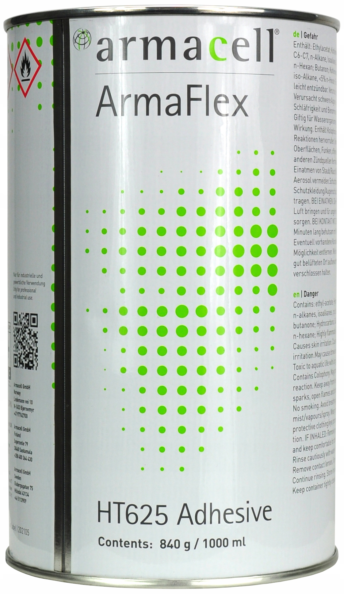 Klej do izolacji kauczukowych wysokotemperaturowych Armaflex 1L ...