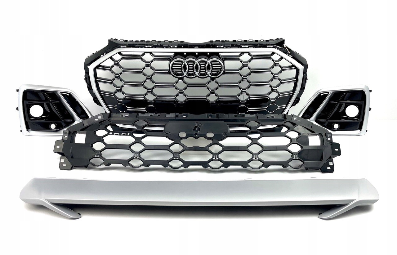 AUDI Q5 SQ5 80A LIFT S-LINE GRILL ATRAPA ZESTAW 2021+ Q5 / SQ5 80a lift ...