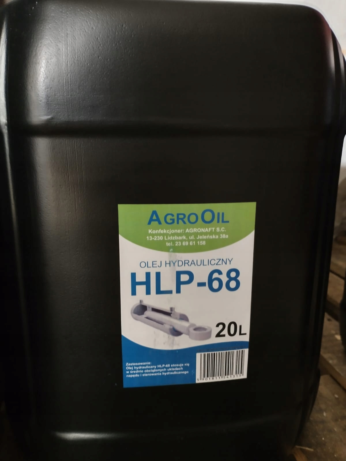Olej hydrauliczny HLP 68 20L HL 5901811541315 za 248.00PLN z Łódź ...