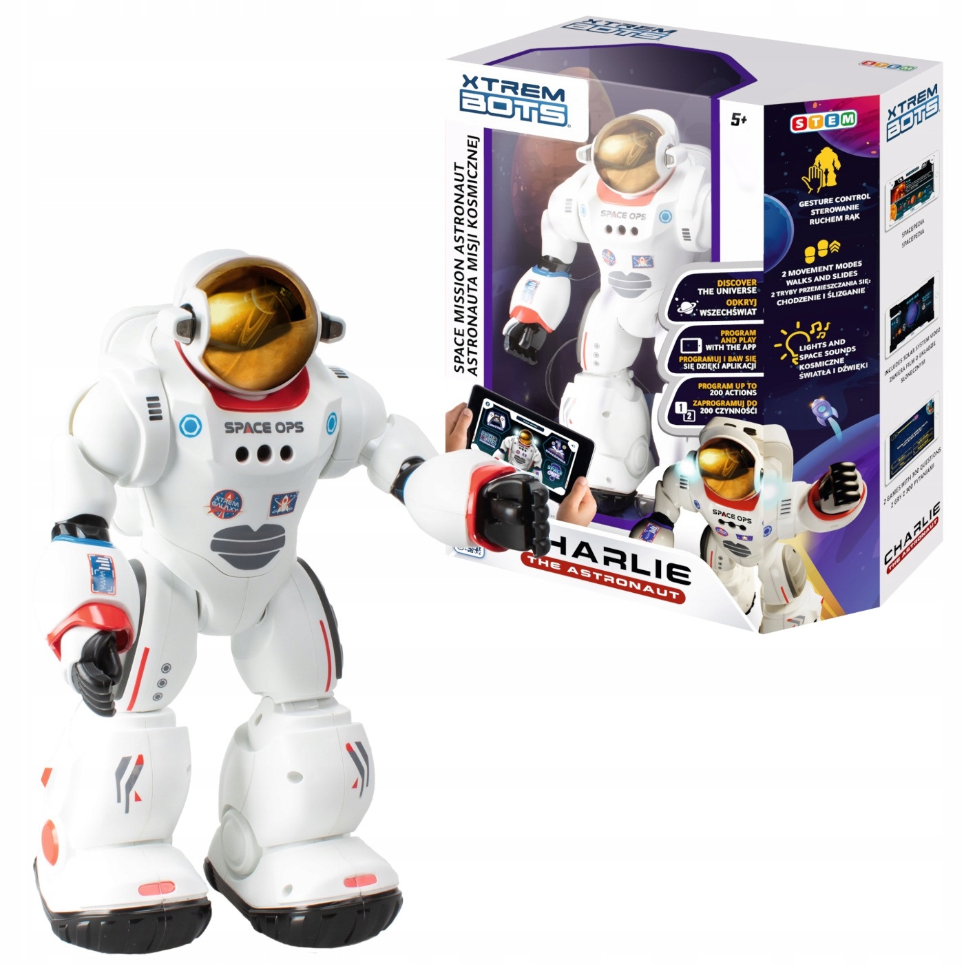 Xtrem Bots Robot Charlie the astronaut BOT3803158 12640655346 - Allegro.pl Xtrem Bots Robot Charlie the astronaut BOT3803158 12640655346 - Allegro.pl