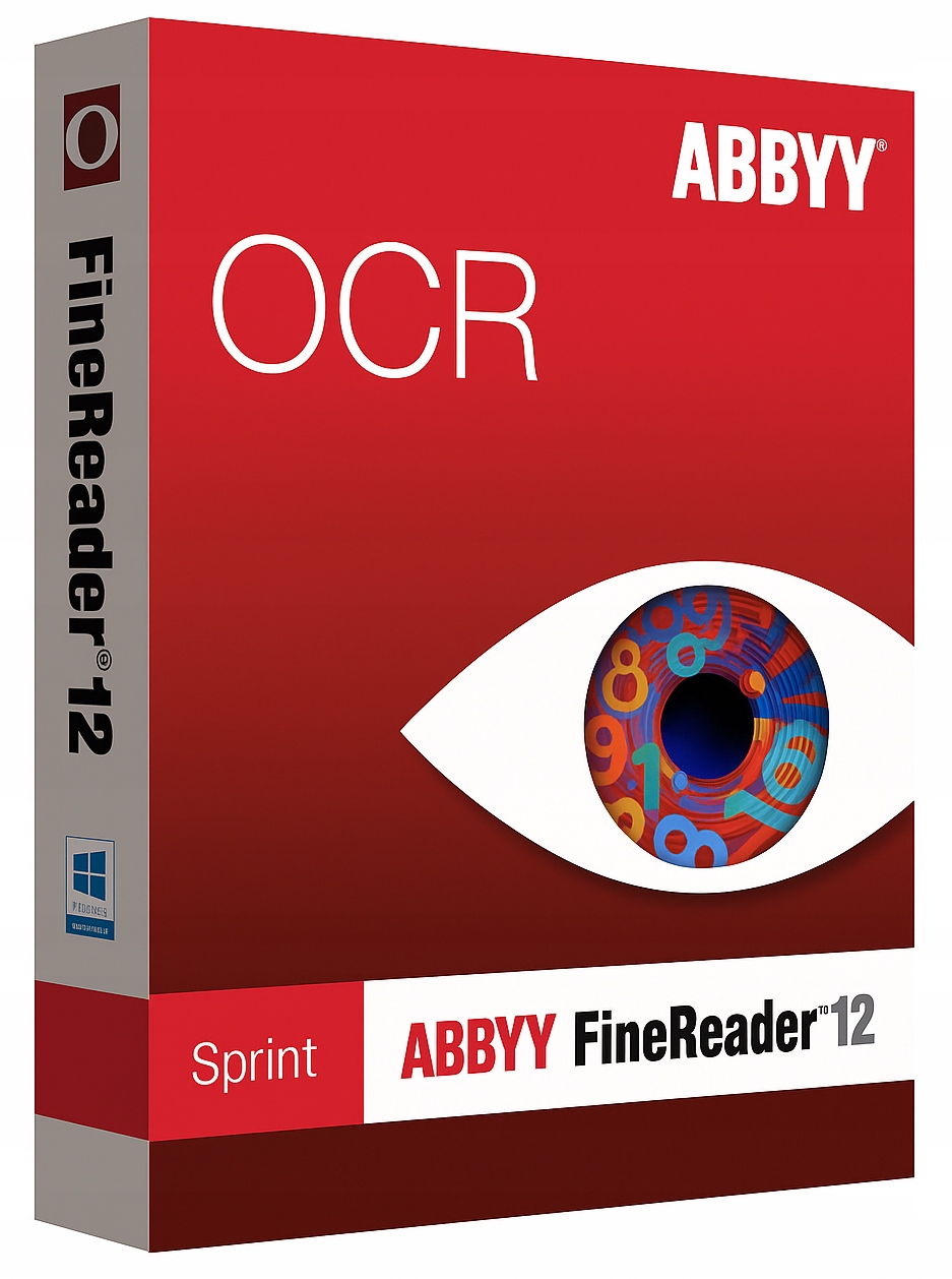 ABBYY FineReader 12 Sprint WIN BOX / Komerčná neobmedzená licencia za 135.98EUR - Allegro