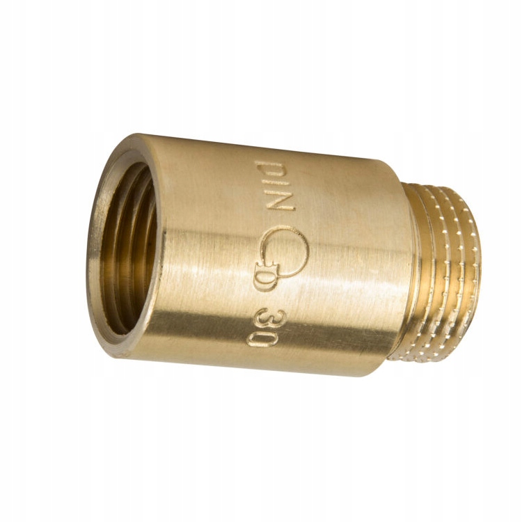 PRZEDŁUŻKA GW/GZ 1/2" 100mm DN15 ZŁĄCZKA MOSIĘŻNA DIAMOND (5907547602733) • Cena, Opinie • Rury ...