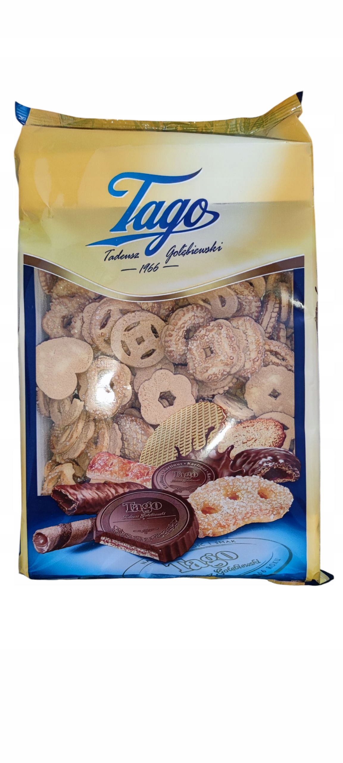 Ciastka herbatniki z cukrem kruche Tago 700 g • Opinie - Allegro