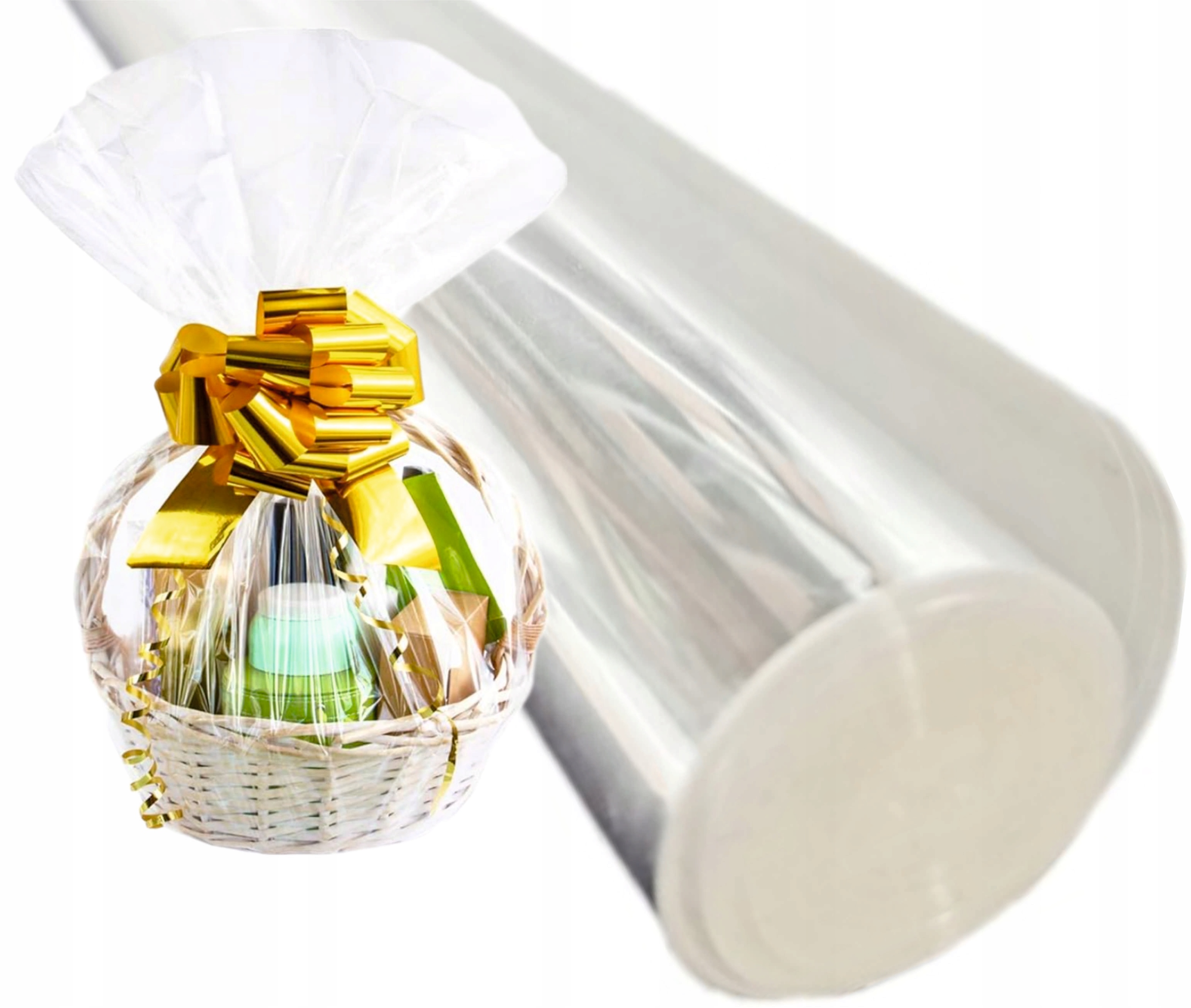 CELOFAN FOLIA DO PAKOWANIA PREZENTÓW, ŚLUB WESELE ŚWIĘTA 50x70 50 ...