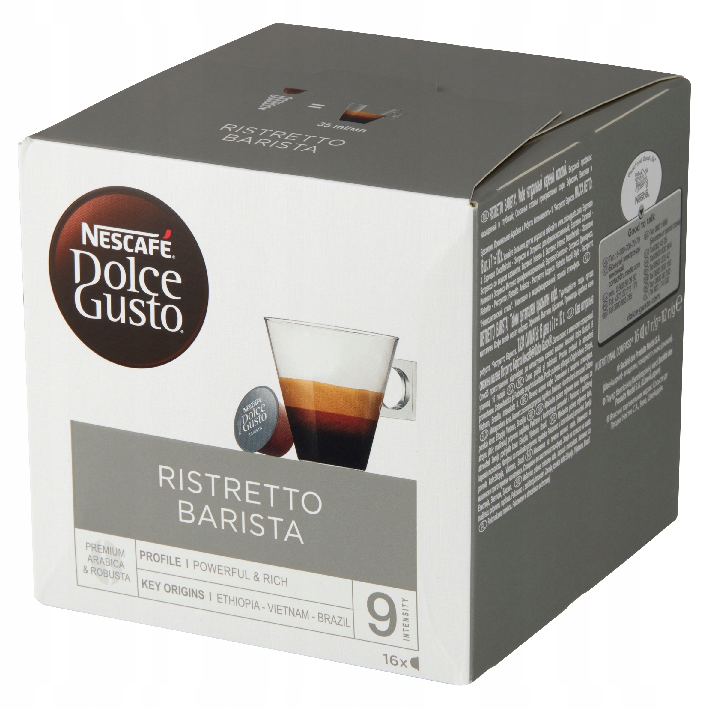 Kapsułki Nescafé Dolce Gusto Ristretto Barista 14234206601 - Allegro.pl