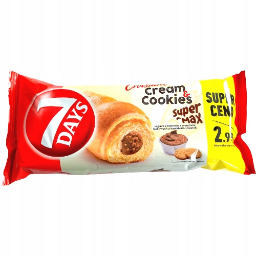 Rogalik 7 Days Cream & Cookies Max 110 g - porównaj ceny - Allegro.pl